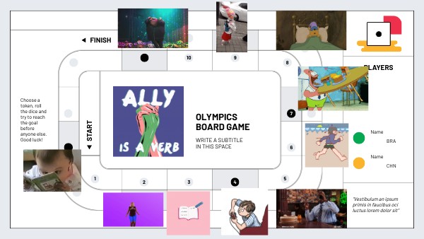 Verbs BOARD GAME | Genially