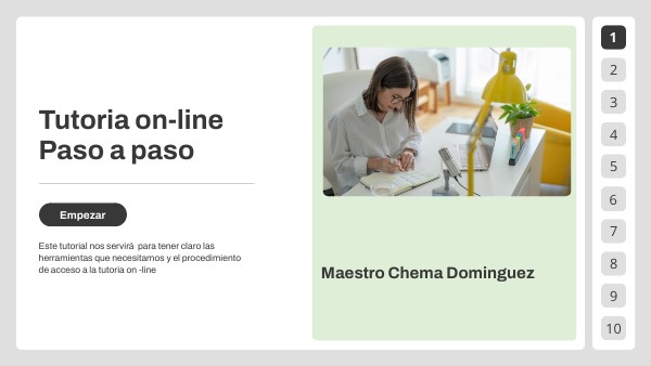 MANUAL PASO A PASO | Genially