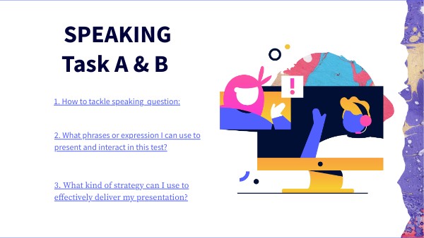 Speaking Task | Genially