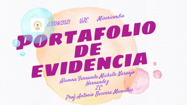 Portafolio de evidencia