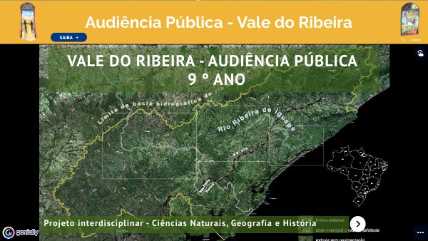4 | Audiência pública - Vale do Ribeira | Genially