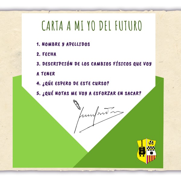 CARTA A MI YO DEL FUTURO