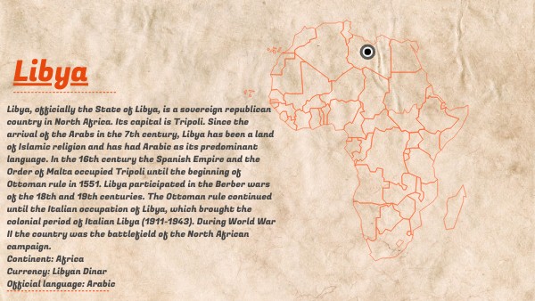 MAPA LIBYA | Genially