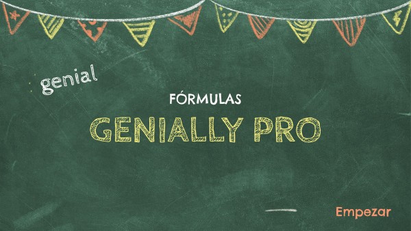 FÓRMULAS GENIALLY PRO