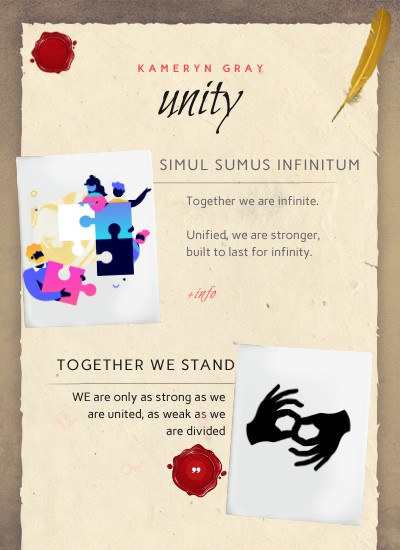 UNITY POSTER | Genially