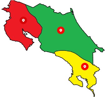 Regiones arqueológicas de CR