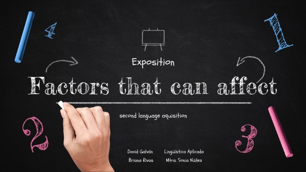 Factors linguistics | Genially