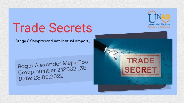 Trade Secrets