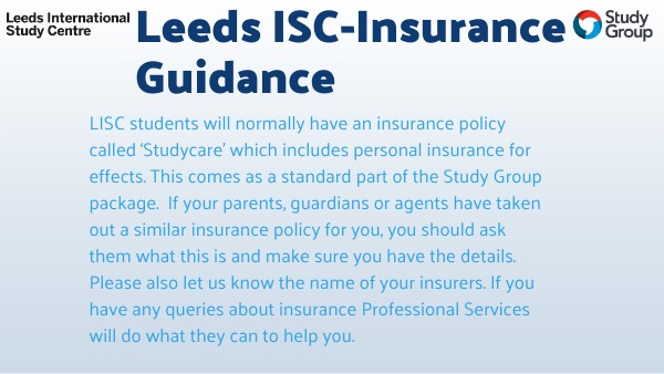 Insurance Guidance