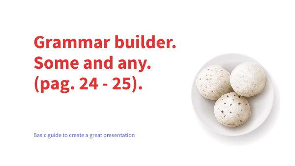 Some and any | Genially