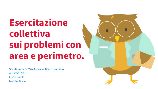 Problemi con area e perimetro. | Genially