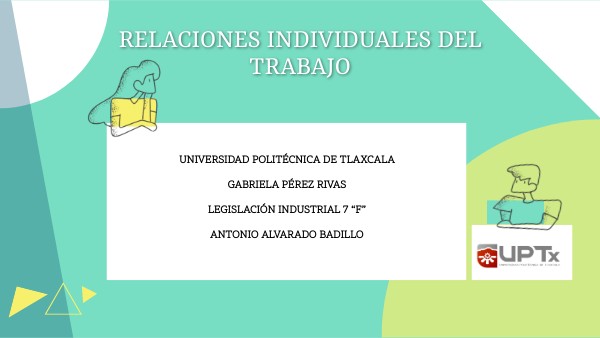 RELACIONES INDIVIDUALES DEL TRABAJO