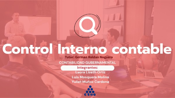 CONTROL INTERNO CONTABLE | Genially