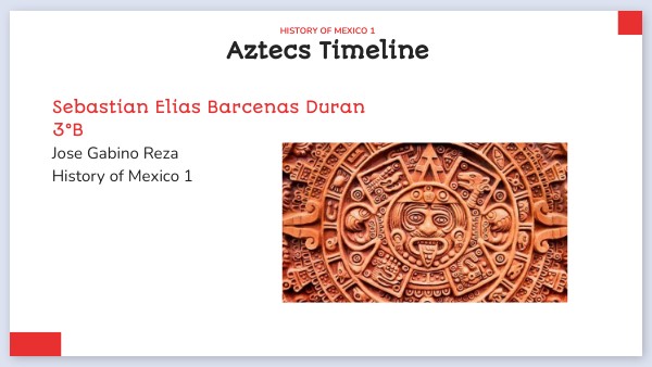 AZTECS TIMELINE