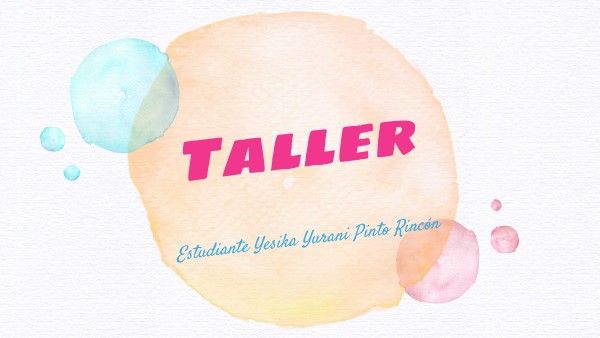 PRESENTACIÓN TALLER | Genially