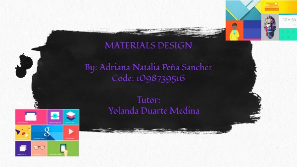 Task 2 - Principles of materials designing. | Genially