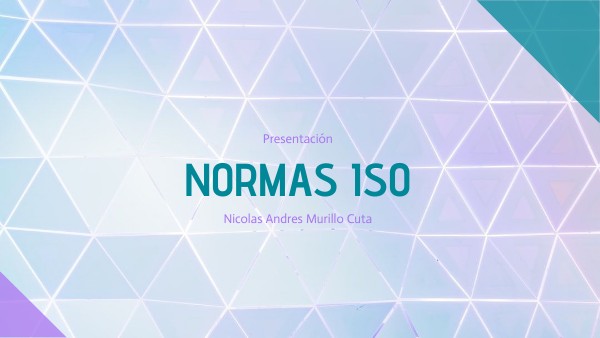 NORMAS ISO | Genially