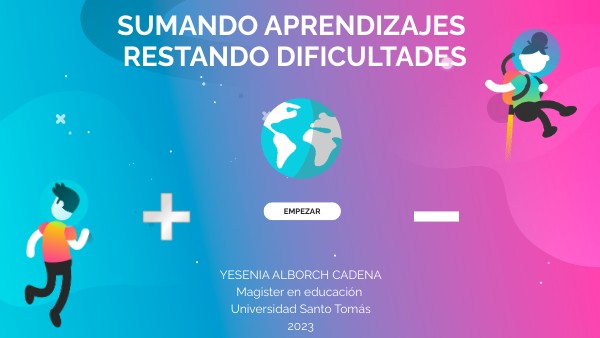 FOLLETO LÚDICO SUMANDO APRENDIZAJES RESTANDO DIFICULTADES | Genially