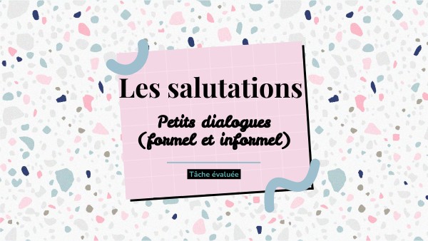 U1-Les salutations | Genially