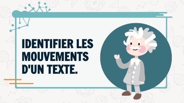 Identifier les mouvements d'un texte | Genially
