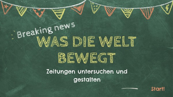 Zeitungen untersuchen und gestalten | Genially