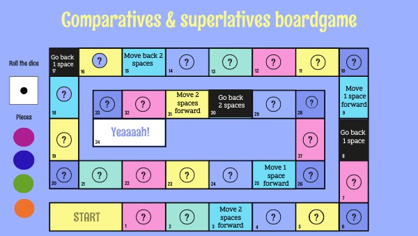 COMPARATIVES AND SUPERLATIVES | Genially