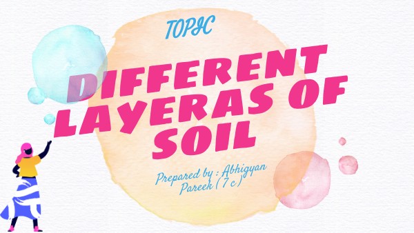 Different layers of soil | Genially
