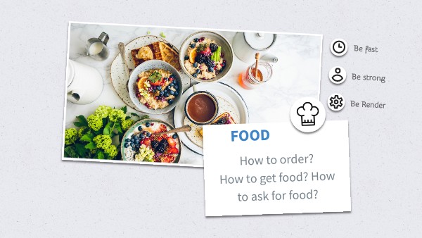 Restaurant/How to order/ How to get food...? | Genially