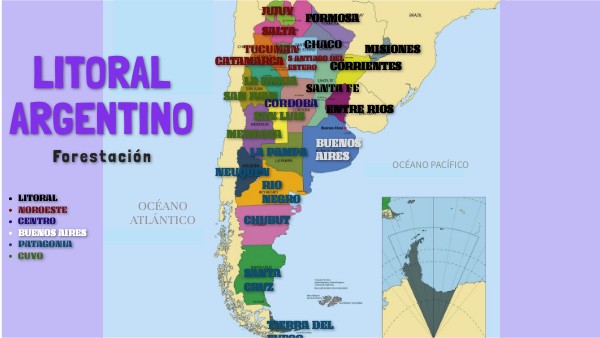 Mapa del litoral | Genially