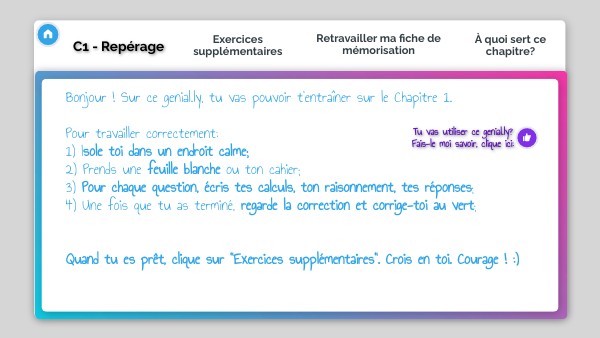 Chap 1 - Repérage | Genially