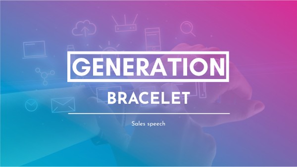 Generation - Bracelet