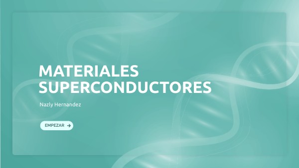 MATERIALES SUPERCONDUCTORES