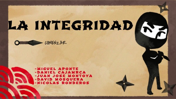 PRESENTACIÓN Integridad