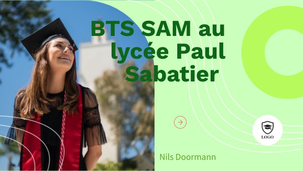 Présentation BTS SAM Nils Doormann