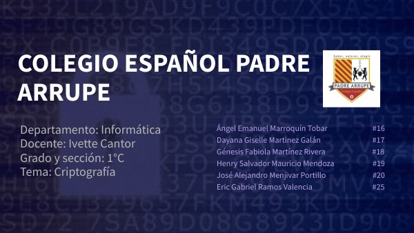 ENCRIPTACIÓN | Genially