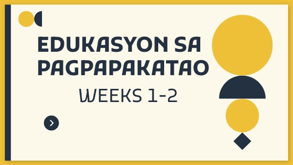 ESP WEEKS 1-2 | Genially