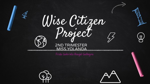 Wise cITizen Frida Gabriela Rangel Gallegos | Genially