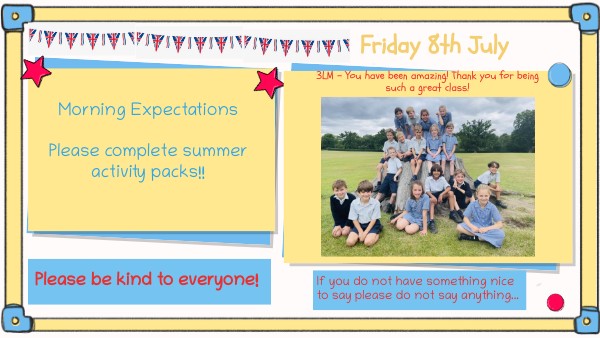 Morning slide | Genially