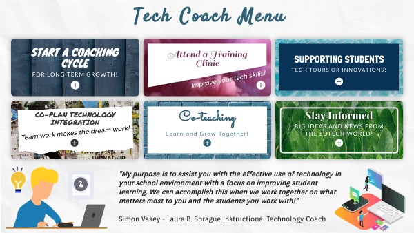 Tech Coach Menu | Genially