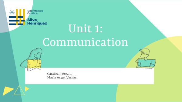 Unit 1 Communication