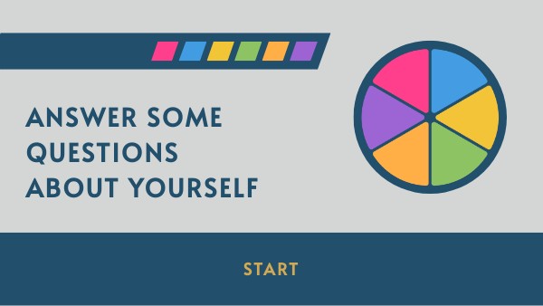 TRIVIAL QUIZ about yourself | Genially
