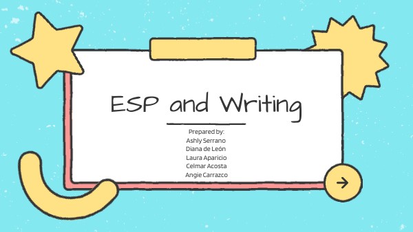 ESP and Writing | Genially