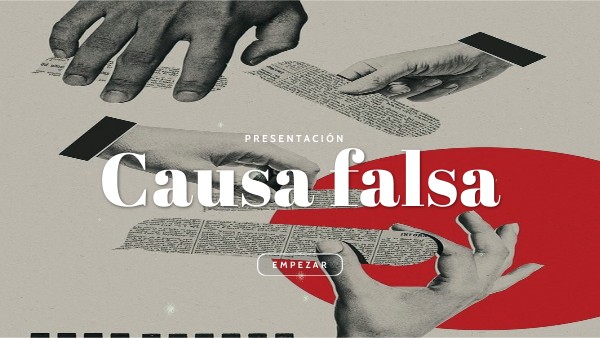 Causa falsa | Genially