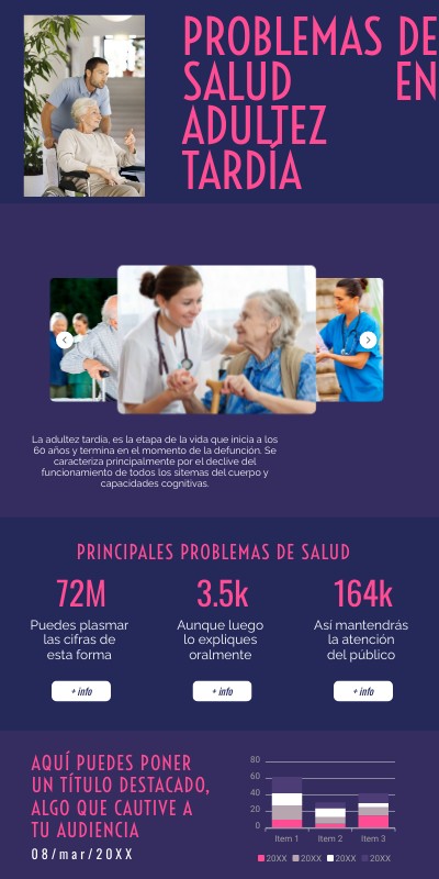 PROBLEMAS DE SALUD EN ADULTEZ TARDÍA | Genially