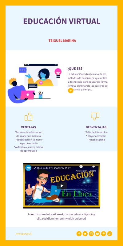 EDUCACION VIRTUAL | Genially