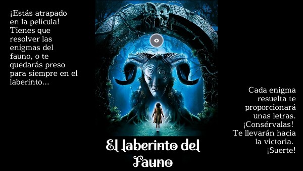 ESCAPE GAME "El laberinto del fauno" | Genially
