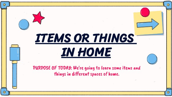 Items in home | Genially