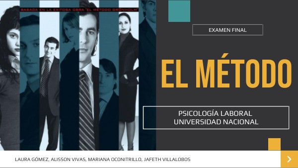 EL MÉTODO | Genially