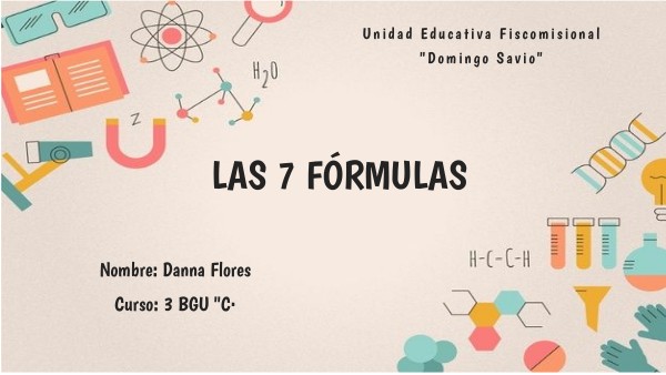 LAS 7 FORMULAS