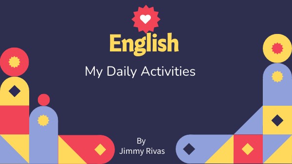 MY daily activities | Genially
